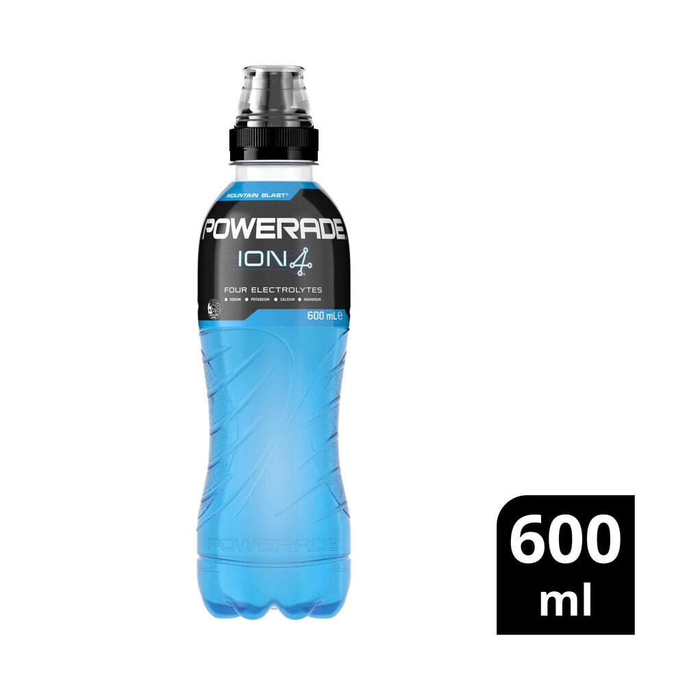 Powerade ION4 Mountain Blast Sports Drink Sipper Cap | 600mL | Morakot ...